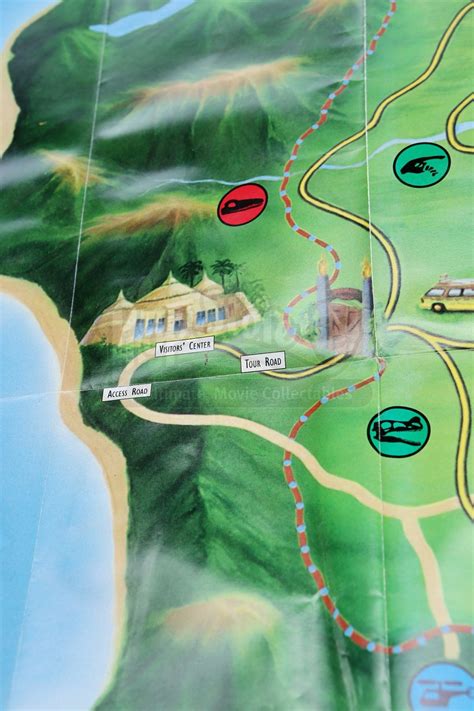 Jurassic Park 1993 Park Brochure