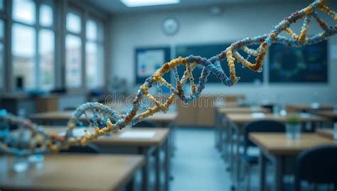 Visualizing Dna Double Helix Structure In Classroom Setting For