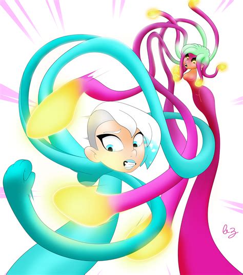 Anemone Vs Elastic Lass By Voidkast On Deviantart