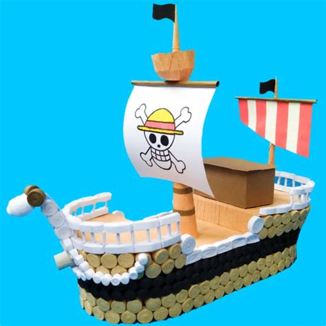 Paper Quilled Ship Inspired By One Piece Paper Quilling Patterns