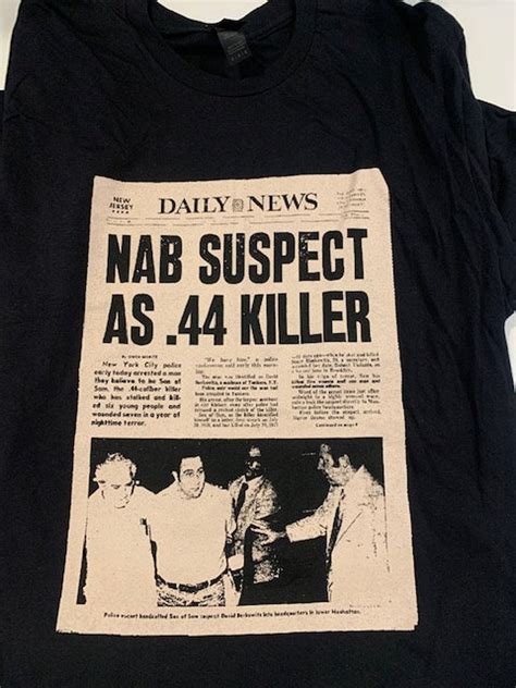 Son Of Sam 44 Caliber Killer David Berkowitz Mailman 1977 Ny Daily News Etsy