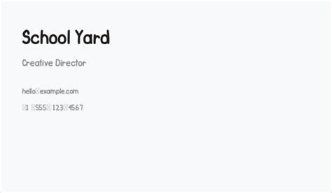 School Yard Font Free Download Ttf Otf