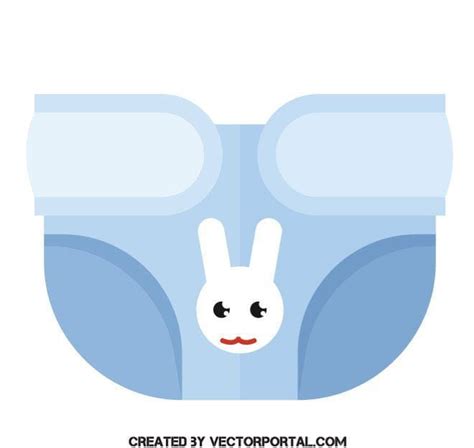 기저귀 벡터 이미지 Eps Ai Uidownload