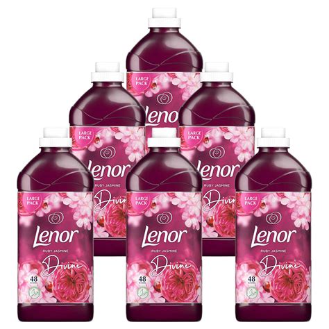 Lenor Ruby Jasmine Fabric Conditioner 48 Washes Case Of 6 X 168l Wilko
