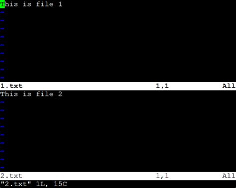 Vim操作技巧一）打开多个文件vim垂直打开多个文件 Csdn博客