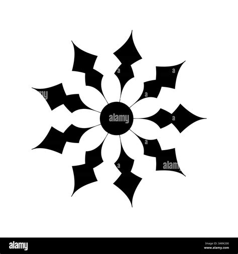 Abstract Flower Icons Vector Cut Out Stock Images And Pictures Alamy