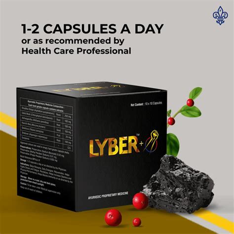 Lyber Plus Shilajit 250mg Strength Stamina Vigor And Vitality