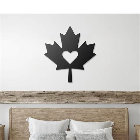 Maple Leaf Sign Etsy
