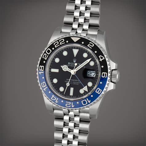 Gmt Master Ii Batgirl Reference 126710blnr A Stainless Steel Dual