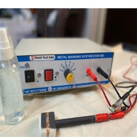 Electro Chemical Metal Etching Marking Machine At ₹ 4999unit Geeta