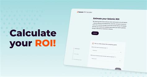 Sales Enablement Roi Calculator Seismic
