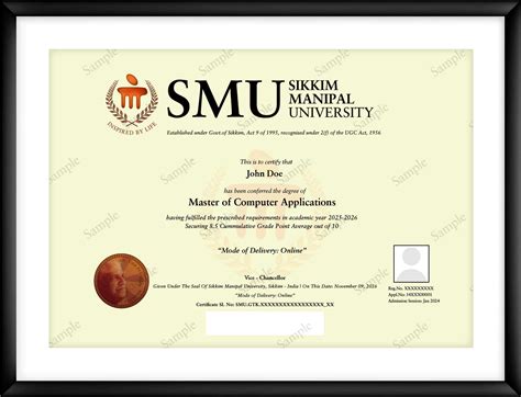 Master Of Computer Applications Sikkim Manipal