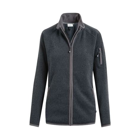 Sea Ranch Eleana Dame Strikfleece Jakke Dark Navy