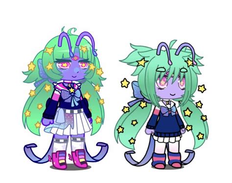 My Gacha Life Oc Remade Into Gacha Club 👽💜 Fandom