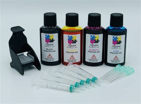 Hp 305 Hp305 And Hp 305xl Hp Jigsaw Ink Cartridge Refill Kit Deskjet Black And Colour 100ml 118ink