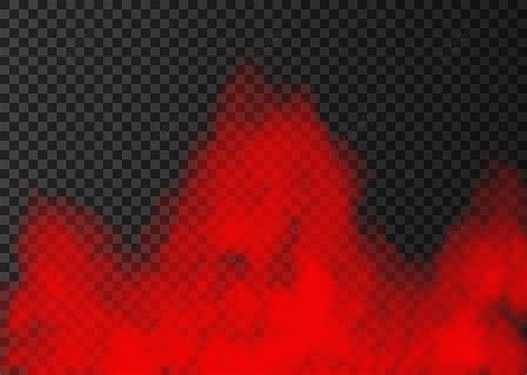 붉은 연기 투명 배경에 고립 증기 튀김 Png 일러스트 및 벡터 에 대한 무료 다운로드 Pngtree