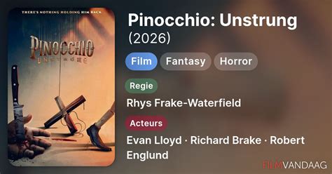 Pinocchio Unstrung Film 2026 Filmvandaag Nl