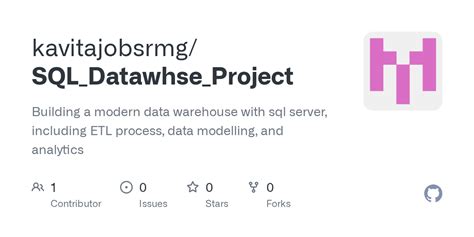 Sqldatawhseprojecttests At Main · Kavitajobsrmgsqldatawhseproject