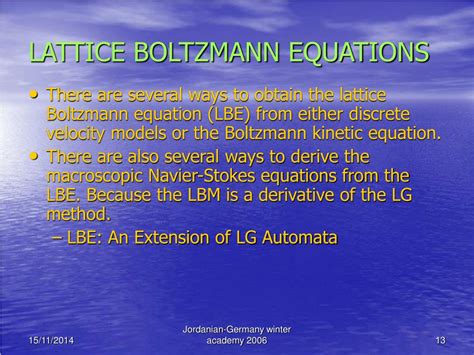 Ppt Application Of Lattice Boltzmann Method Powerpoint Presentation Free Download Id 6654457