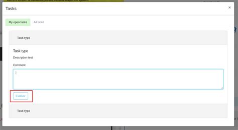 how to hide the buttons to complete and reject a task athento