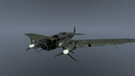 Stl File He 111 H 3 🚁 ・model To Download And 3d Print・cults