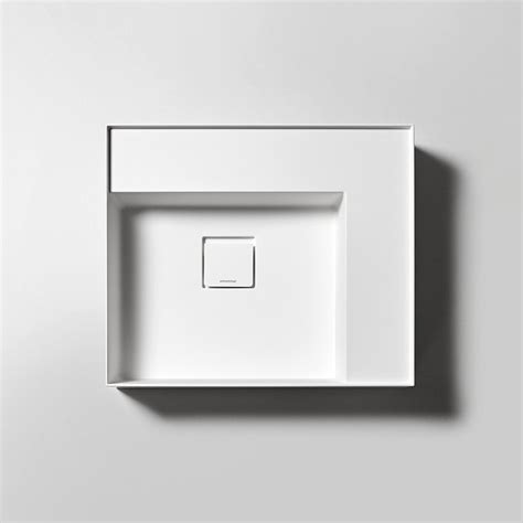 Antoniolupi Graffiomood Lave Mains Blanc Mat Graffiom45 Reuter