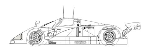 Eduardo Peña Mazda 787b Stealth Model
