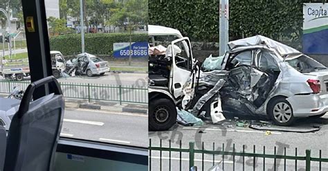 Man 68 Dies In Ang Mo Kio Ave 5 Road Accident Involving His Car A