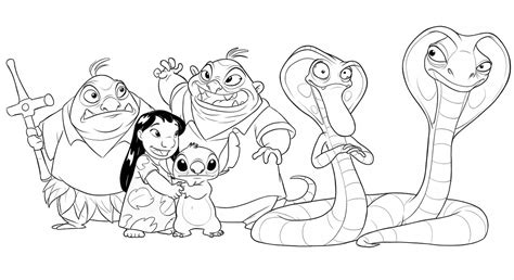 Coloriages Lilo Et Stich 2025 7 Coloriage Pages