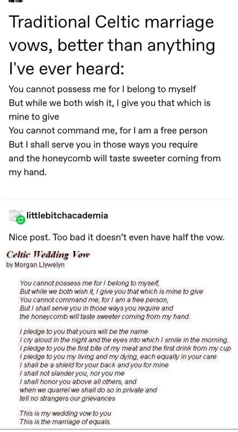 Celtic Wedding Vow Wedding Quotes Funny Wedding Quotes Words