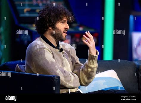 American Rapper And Comedian Lil Dicky Appears As A Guast At The Taping