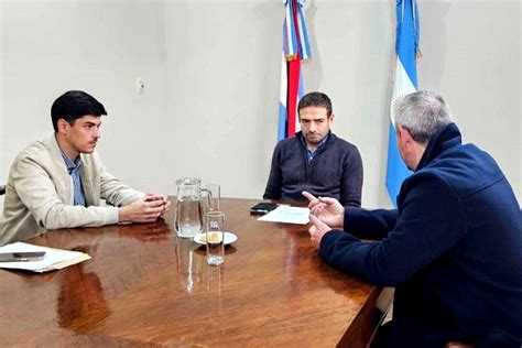 Walser Se Reunió Con El Ministro Blanzaco “solicitamos Cargos De