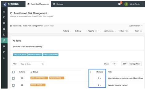 Eramba Information Sharing And Analysis Center