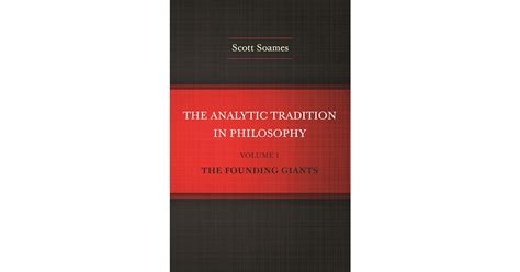The Analytic Tradition In Philosophy Volume 1 Princeton University Press
