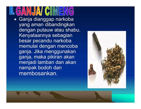 Napza Untuk Pelajar Pptx