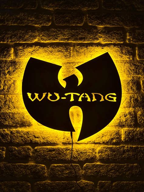 Wu Tang Led Sign Wu Tang Wall Art Wu Tang Led Decor Wu Tang Wall