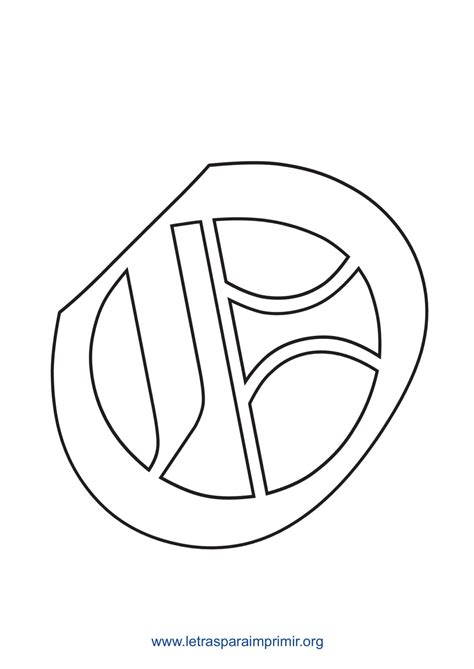 Letras O Para Imprimir Letras Para Imprimir