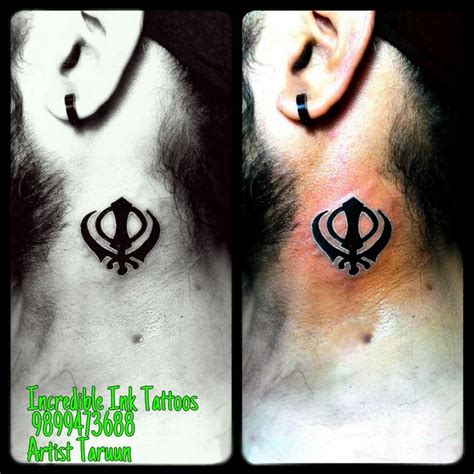 Sikh Symbol Tattoo
