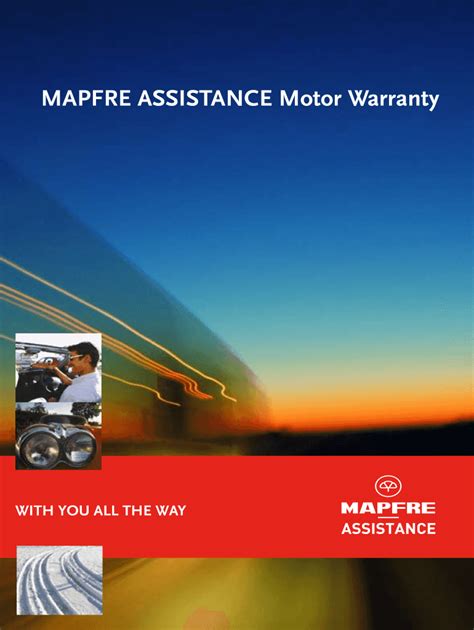 Fillable Online Mapfre Assistance Motor Warranty Fax Email Print Pdffiller