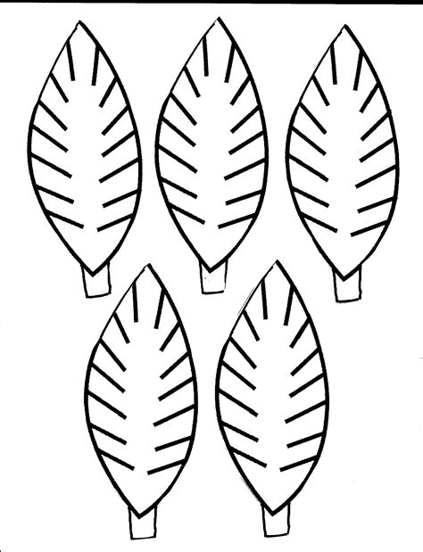 Easter Template Palm Leaf Sunday School Lesson Sketch Coloring Page