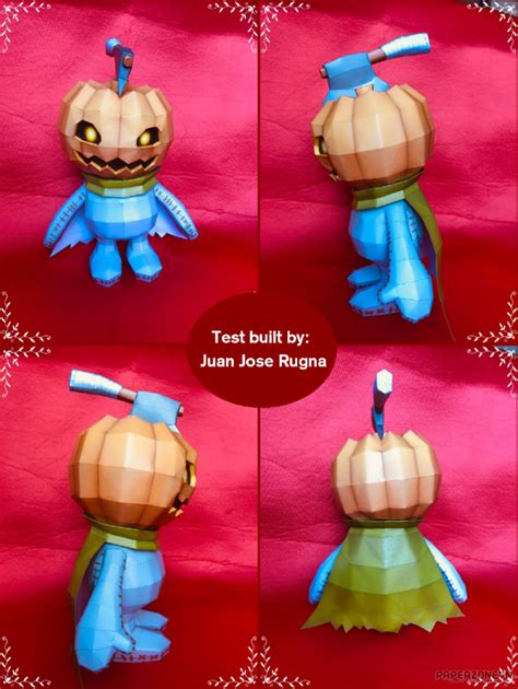 Anime Game Digimon Pumpkinmon Paperzone Vn