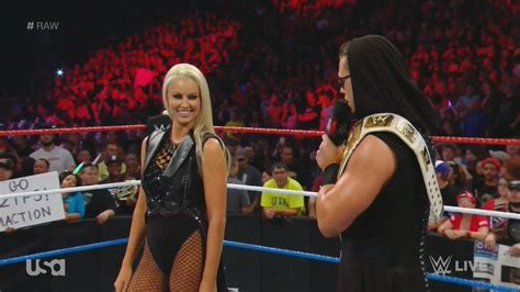 Naked Maryse Mizanin In Wwe Monday Night Raw