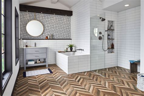 18 White Subway Tile Floors
