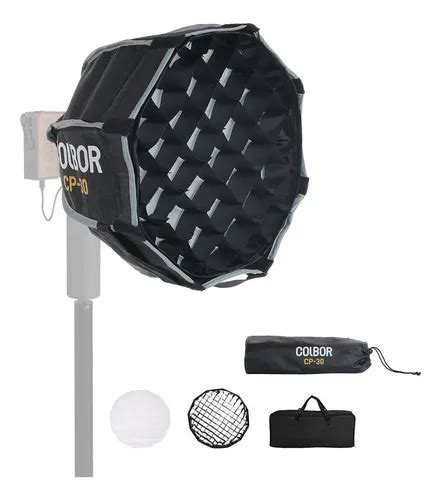 Softbox Colbor Cp30 Com Tela Grid Para Iluminadores W60 W100 Frete Grátis