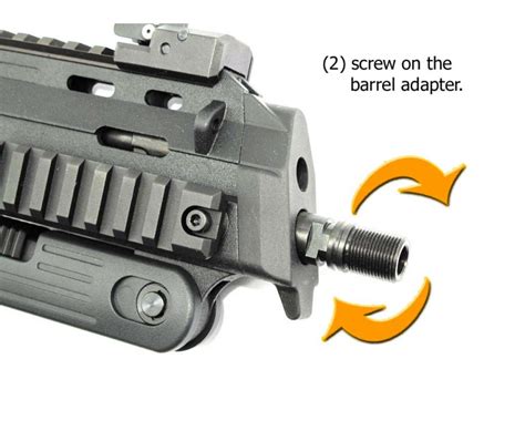Mp7 Ksc Umarex Kwa Umarex Vfc 2014 Barrel Adapter M14 Wii Tech