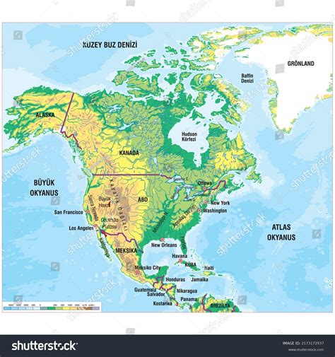 Physiographic Map Of North America