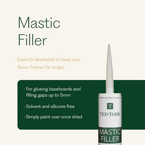 Mastic Filler Maple 310ml Ted Todd Care Shop