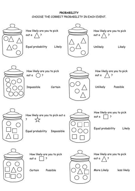 Probability Free Interactive Worksheets 354724