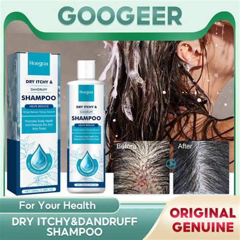 Hoegoa Dry Itchy Dandruff Shampoo Psoriatic Seborrheic Dermatitis With