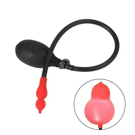 Gourd Inflatable Anal Plug Male Dilator Anal Expander Rear Anal Plug